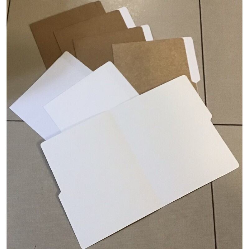 Tag board / Folder white 14pts or Kraft 11-14 pts. sold per 100pcs ...