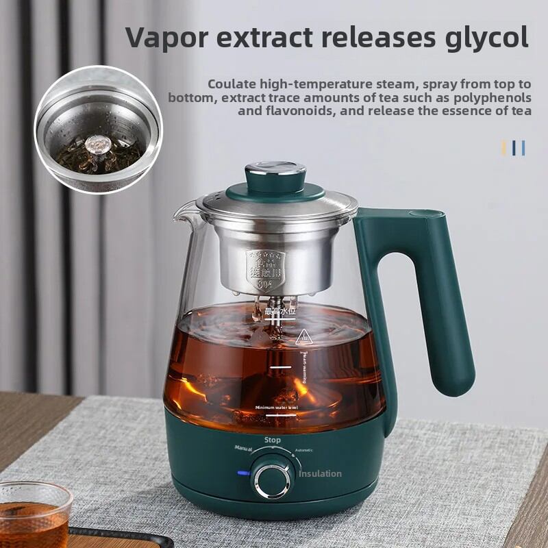Small Electric Tea Boiler Spray Type Steaming Tea Pot for Office Home ...
