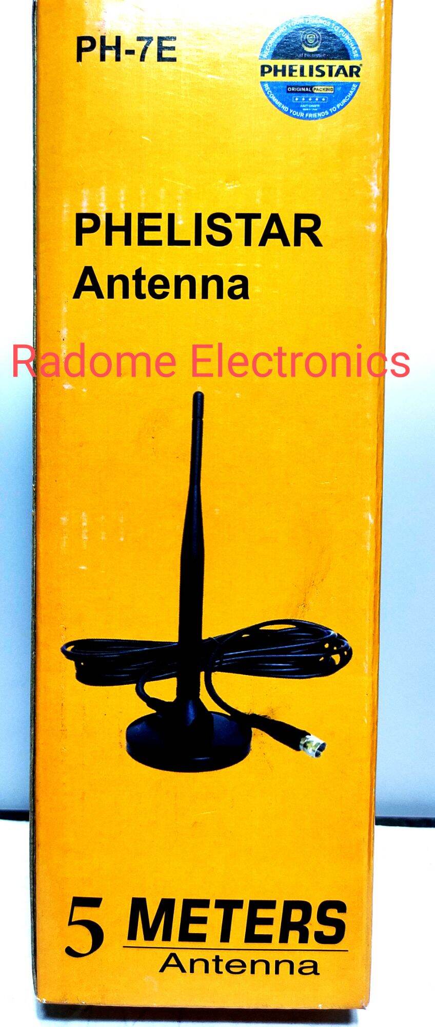 Digital Indoor/Outdoor Antenna 5 Meters for Smart TV, Affordable Box,TV ...