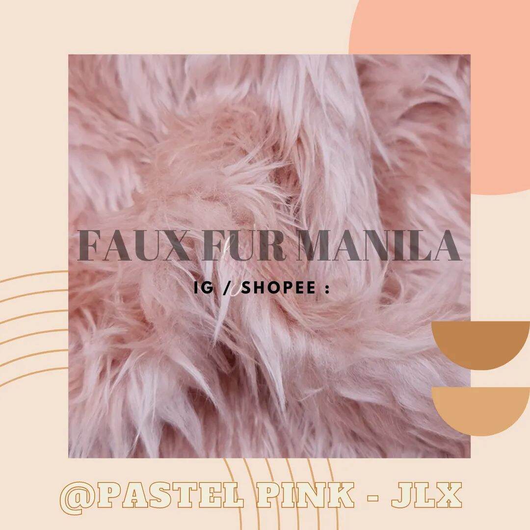 FAUX FUR MANILA FABRIC 17*65 INCH — Sofa Cover , Car Dashboard , Table ...