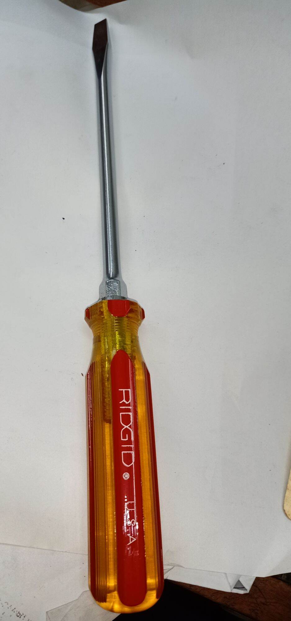 USA RIDGID HEAVY DUTY SCREWDRIVERS MADE OF FORGED AND HARDENED BORON ...