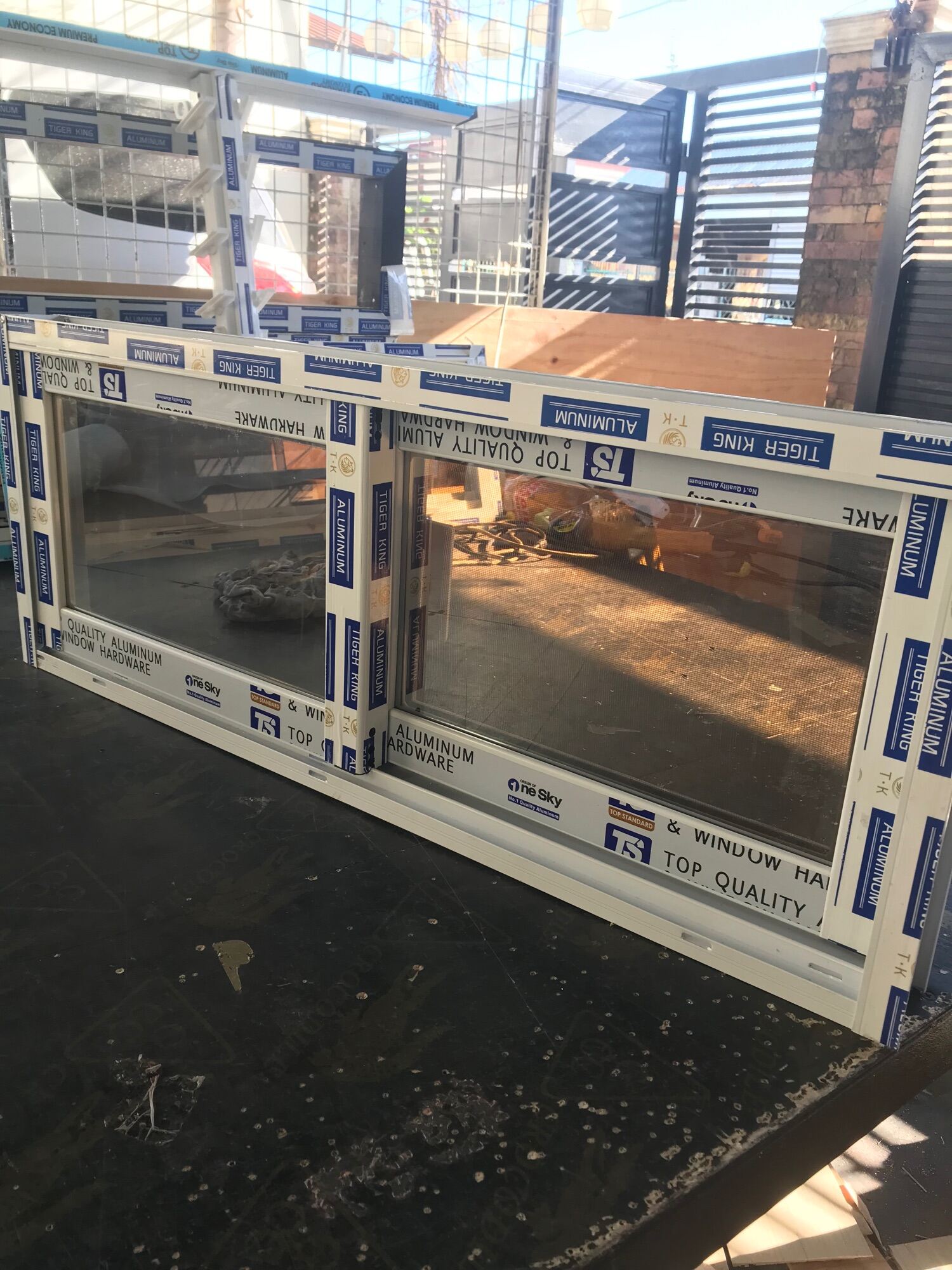 H-52cm c 150 -w aluminum sliding window with screen | Lazada PH