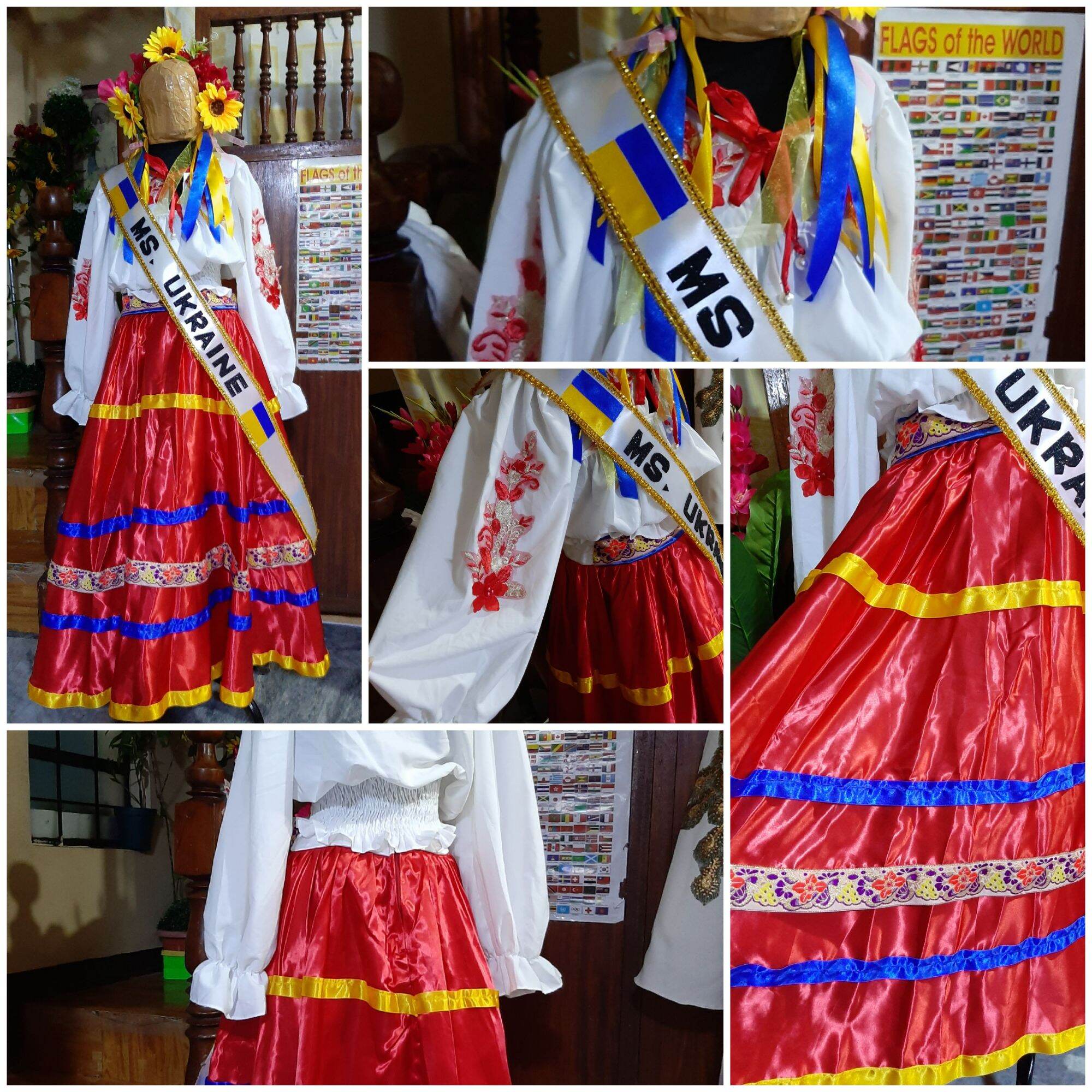 Ms. Ukraine, Italy, Croatia, Europe- United Nation costume for girls ...