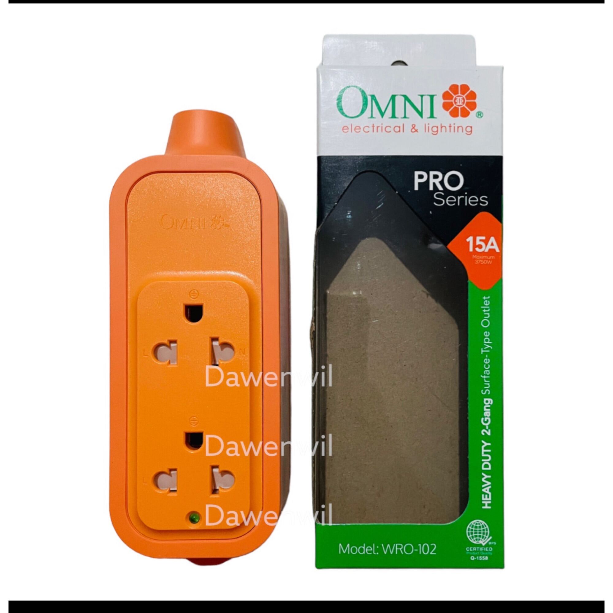 OMNI HEAVY DUTY 15A OUTLET-Rubberized surfaced type | Lazada PH
