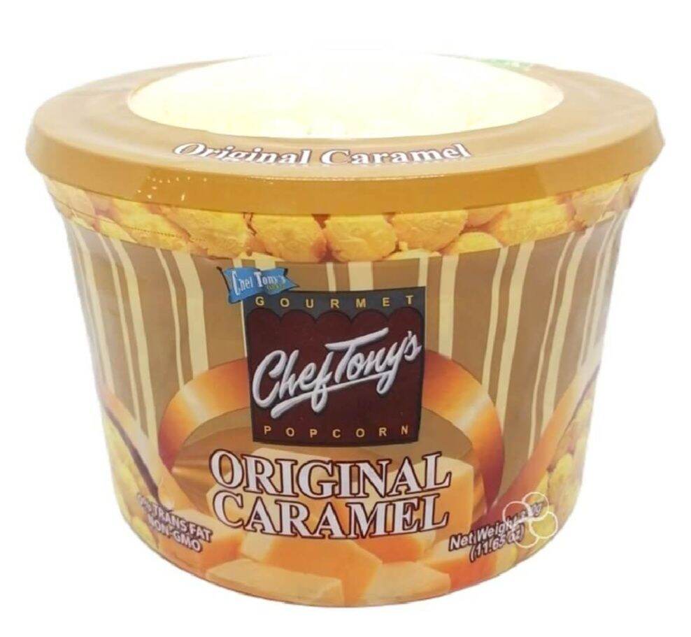 Chef Tony Popcorn: Original Caramel 330g/ Country Cheedar 345g | Lazada PH
