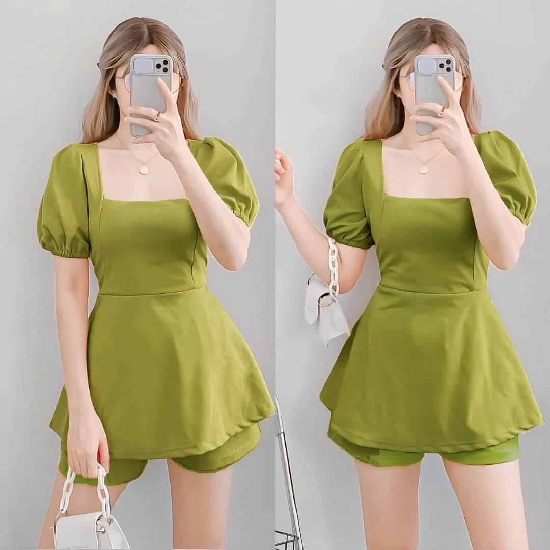 Athena Puff Terno Short Coords | Lazada PH