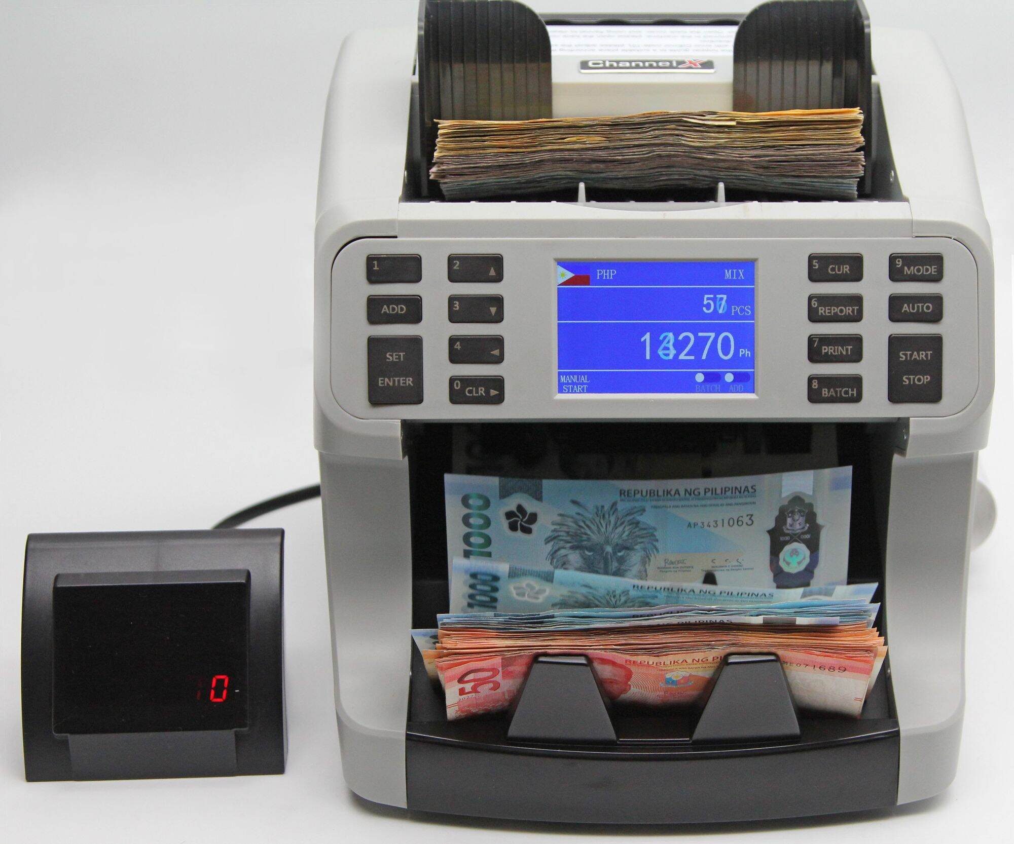 H8700 Channel-X Money Counter Machine,Mixed Value,WL/IMG/IR/MG/UV ...