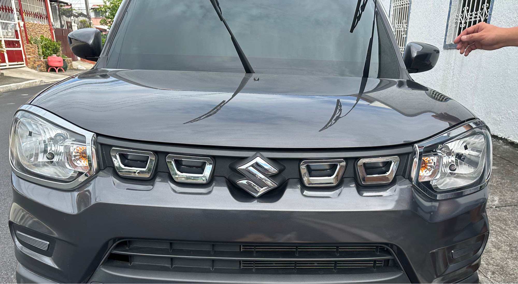 SHINY BLACK GENUINE ORIGINAL Suzuki Spresso S-presso Headlight And ...