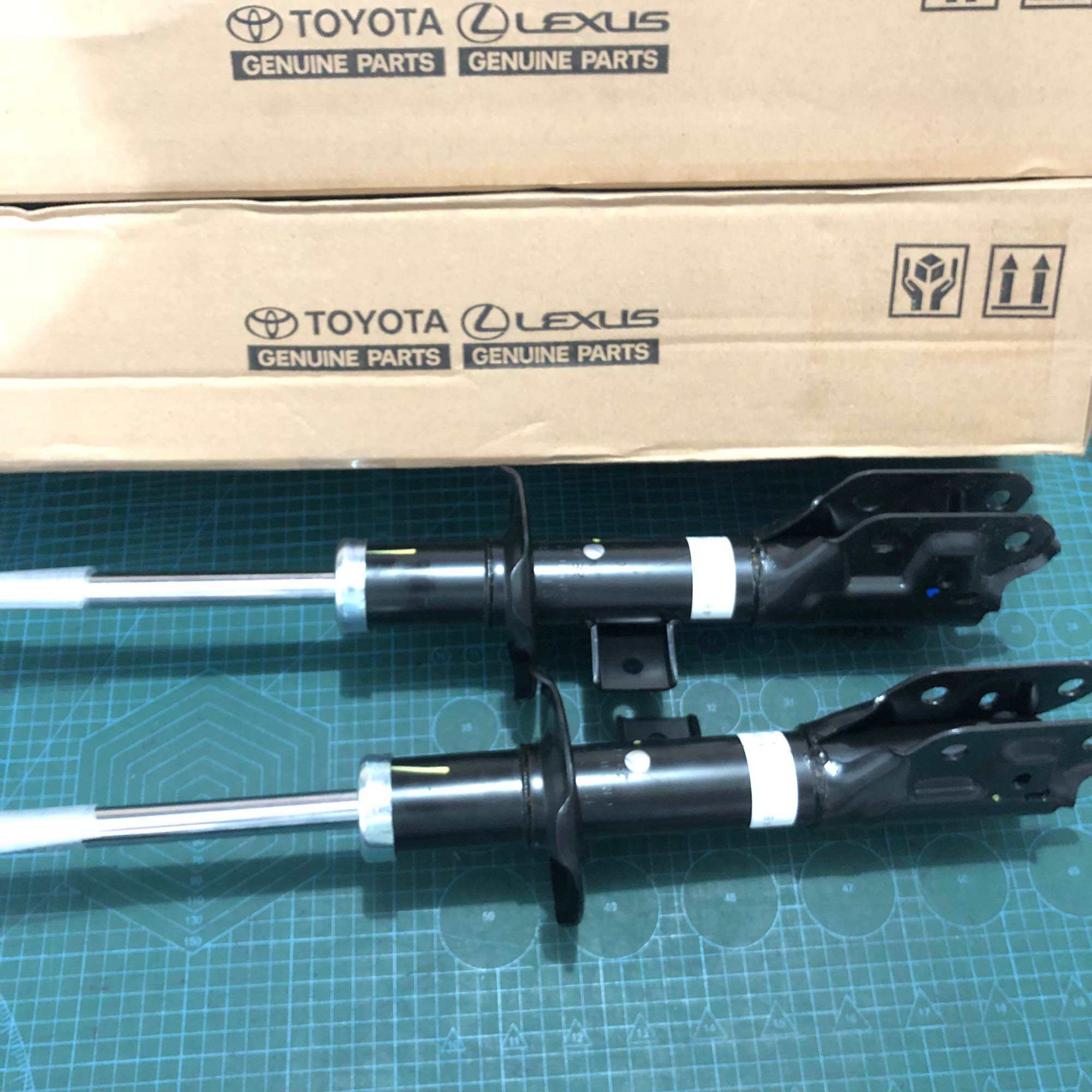 GENUINE TOYOTA FRONT SHOCK ABSORBER FOR WIGO 2012-2023 2PIECES (48520 ...