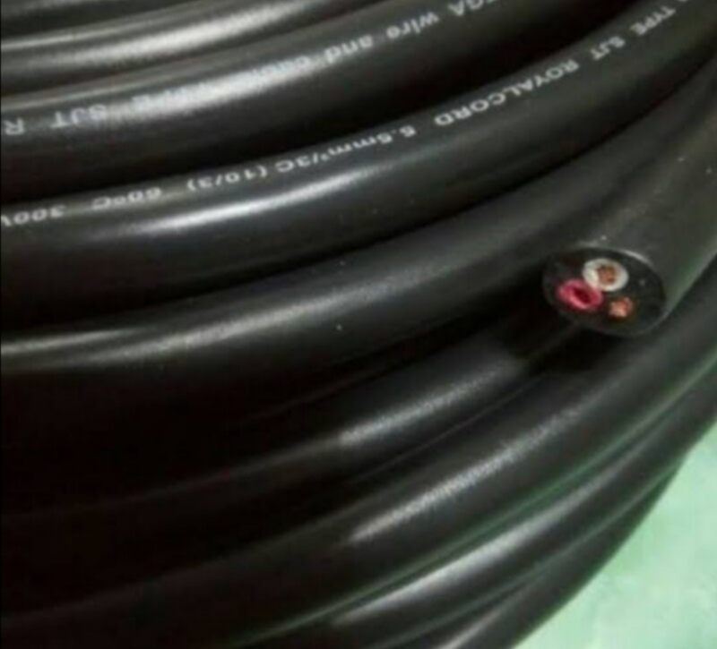 (Per meter) 3C Boston Royal Cord (3 Cores) Wire 16/3 14/3 12/3 10/3 ...