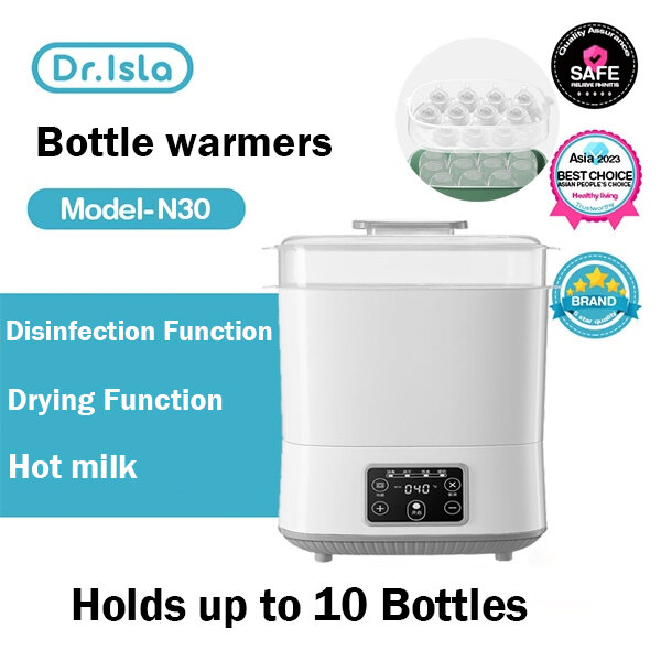 Dr.isla N20 Electric Milk Bottle Warmer Heater Baby Bottle Sterilizer ...