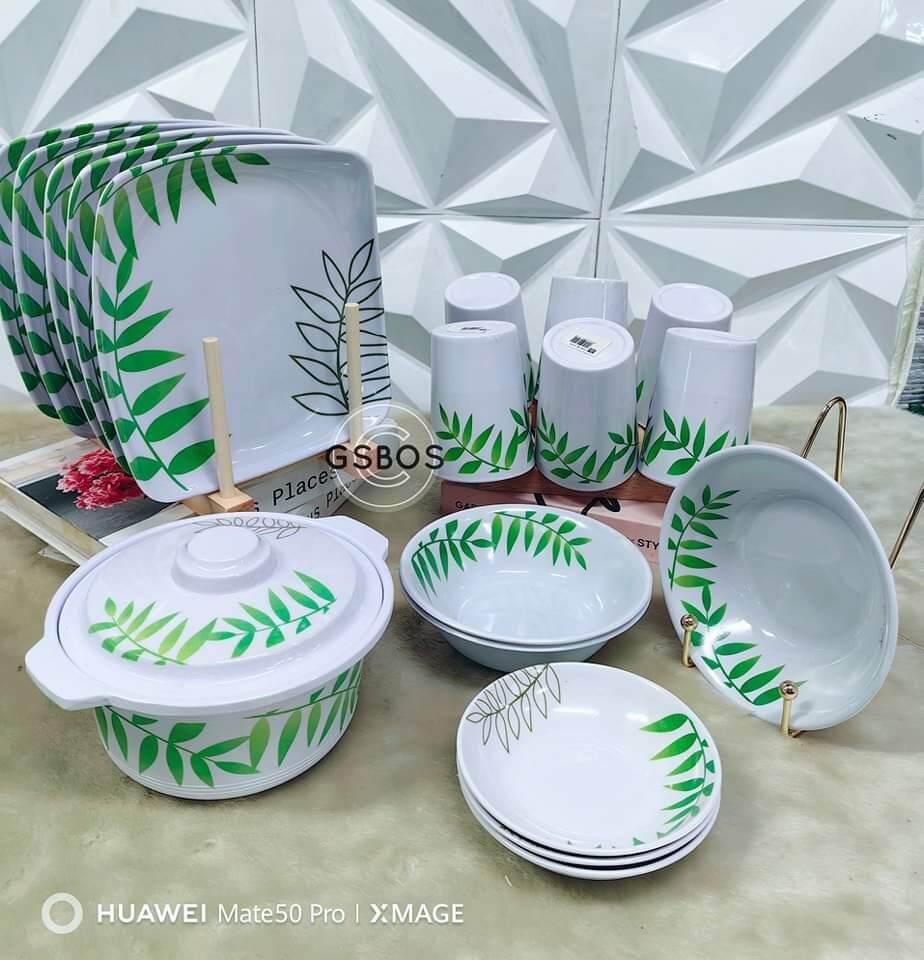 19 in 1 High Quality Melamine Dinnerware Set | Lazada PH