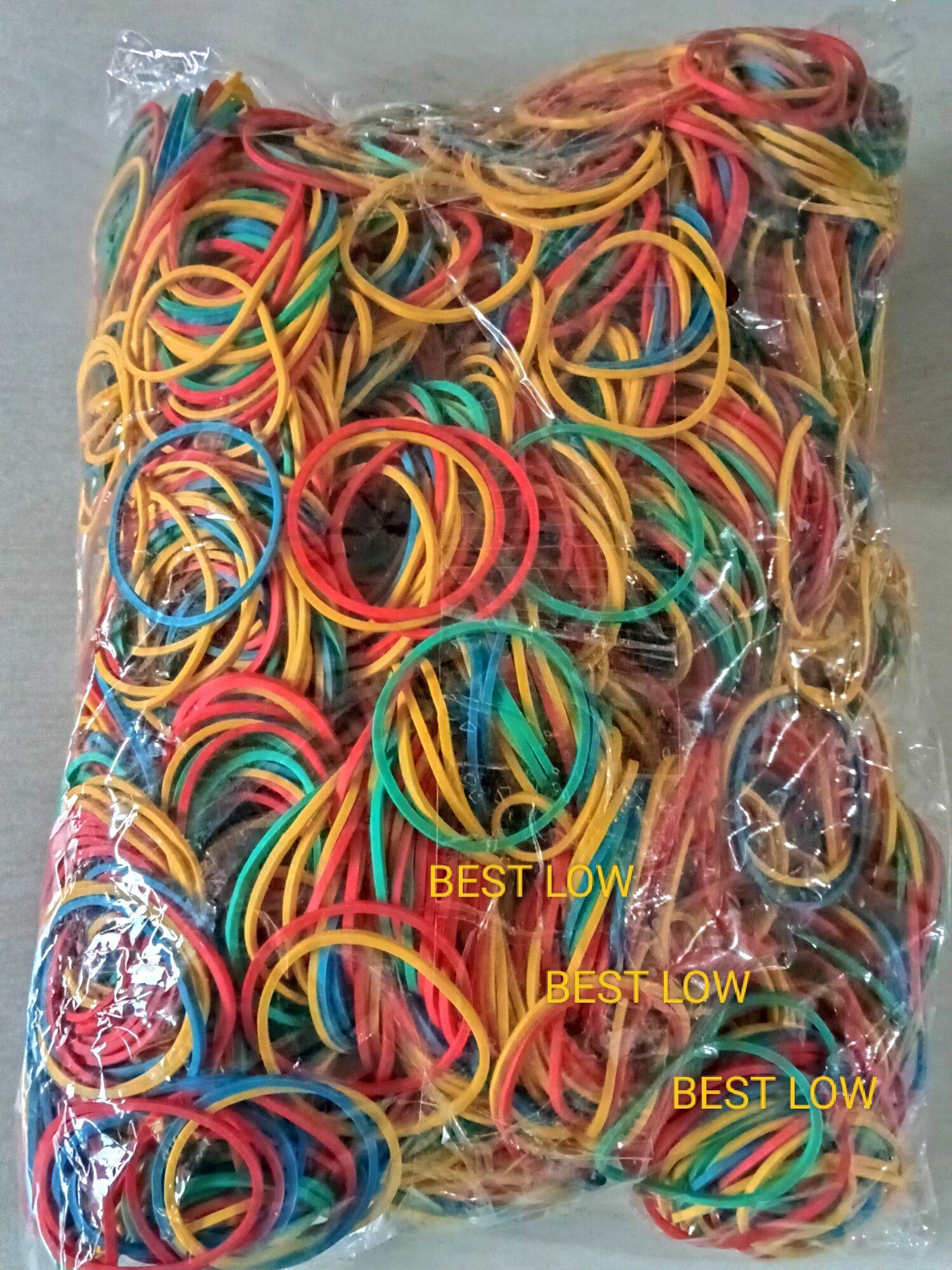 Rubber band (Regular) Goma /lastiko Assorted Color per kilo | Lazada PH