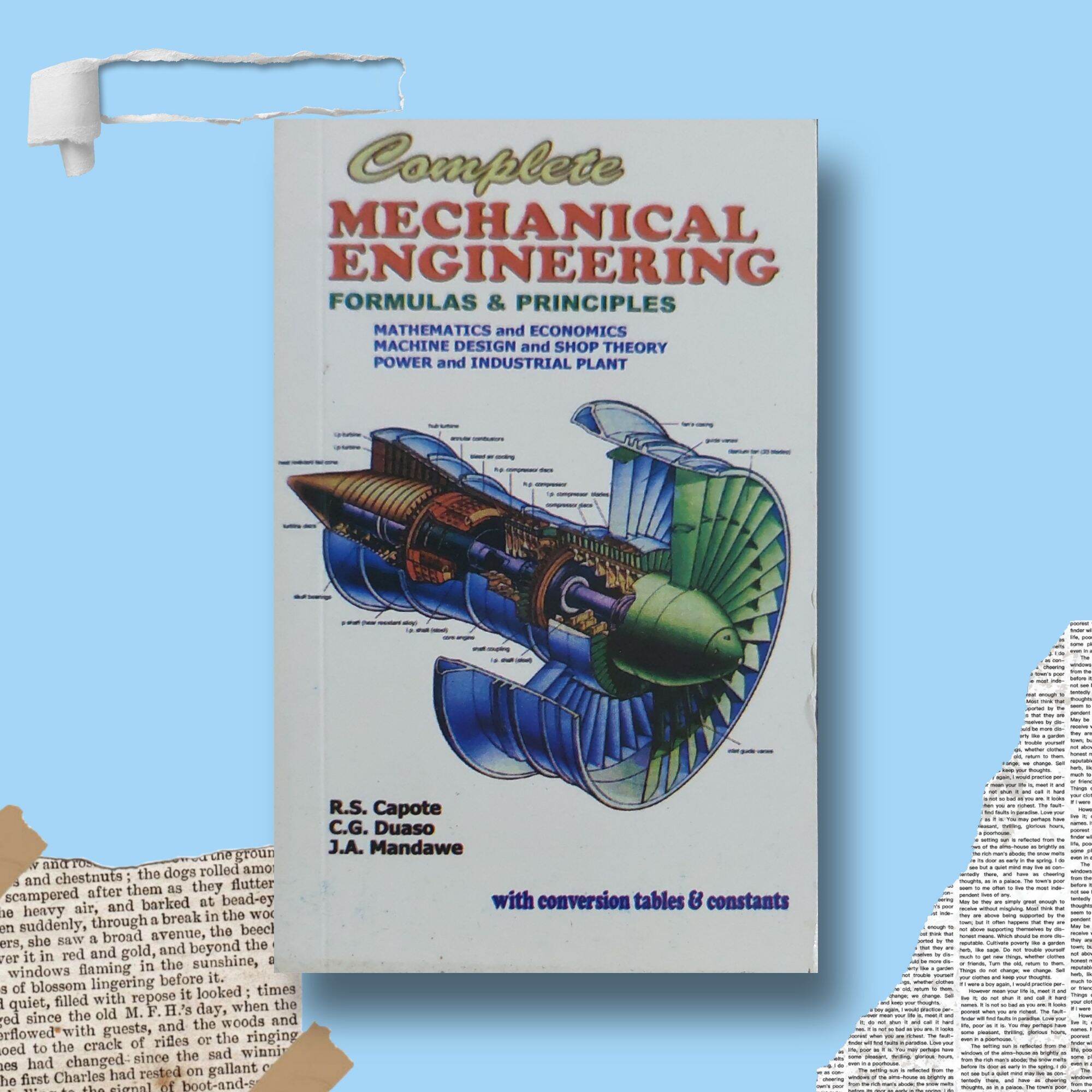 COMPLETE MECHANICAL ENGINEERING FORMULAS &PRINCIPLES | Lazada PH