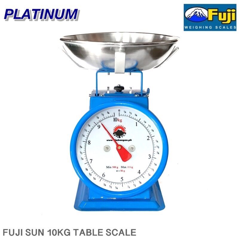Fuji & Fuji Sun | 10Kg Table Scale | Mechanical Weighing Scale | Small ...