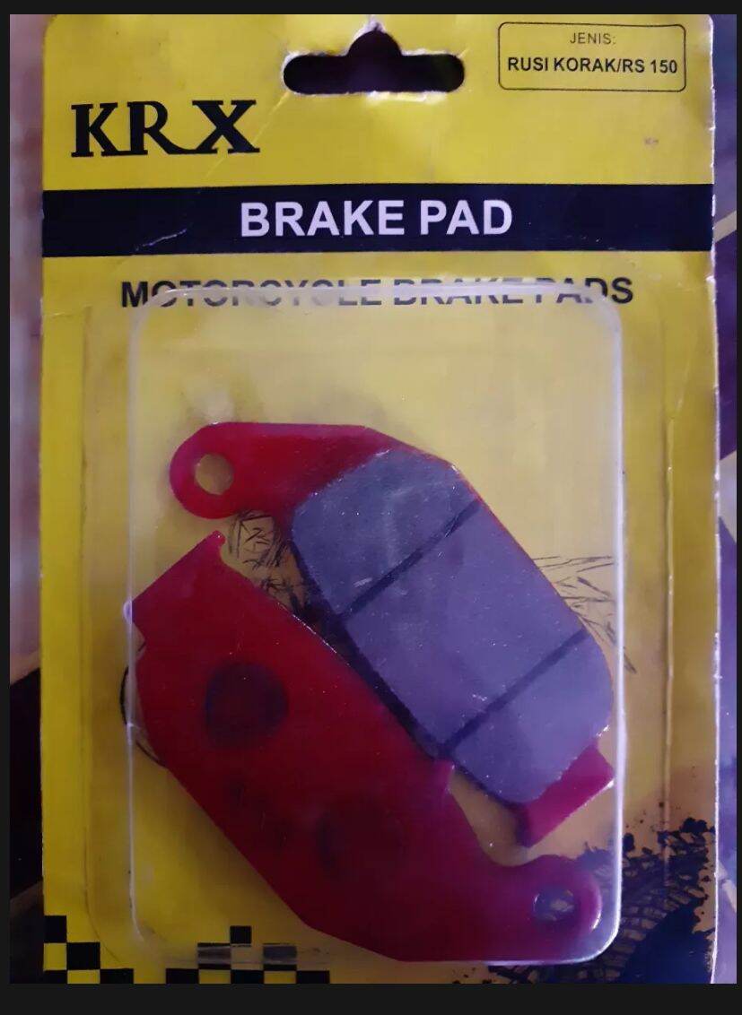 KRX BRAKE PAD FOR MOTORCYCLE WIND 125/ XRM TRINITY / RUSI KORAK ...