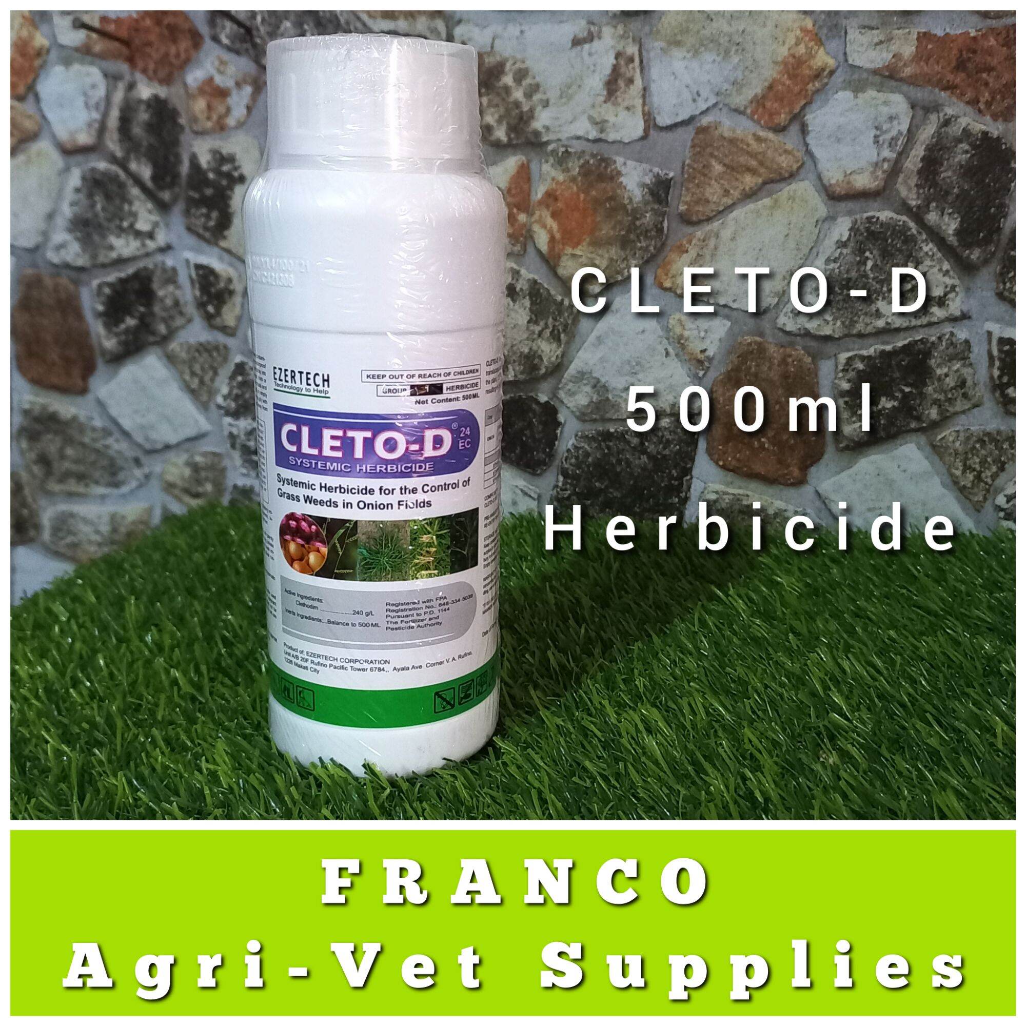 Cleto-D 24EC Systemic Herbicide ( 500ml ) Clethodim Cleto D | Lazada PH