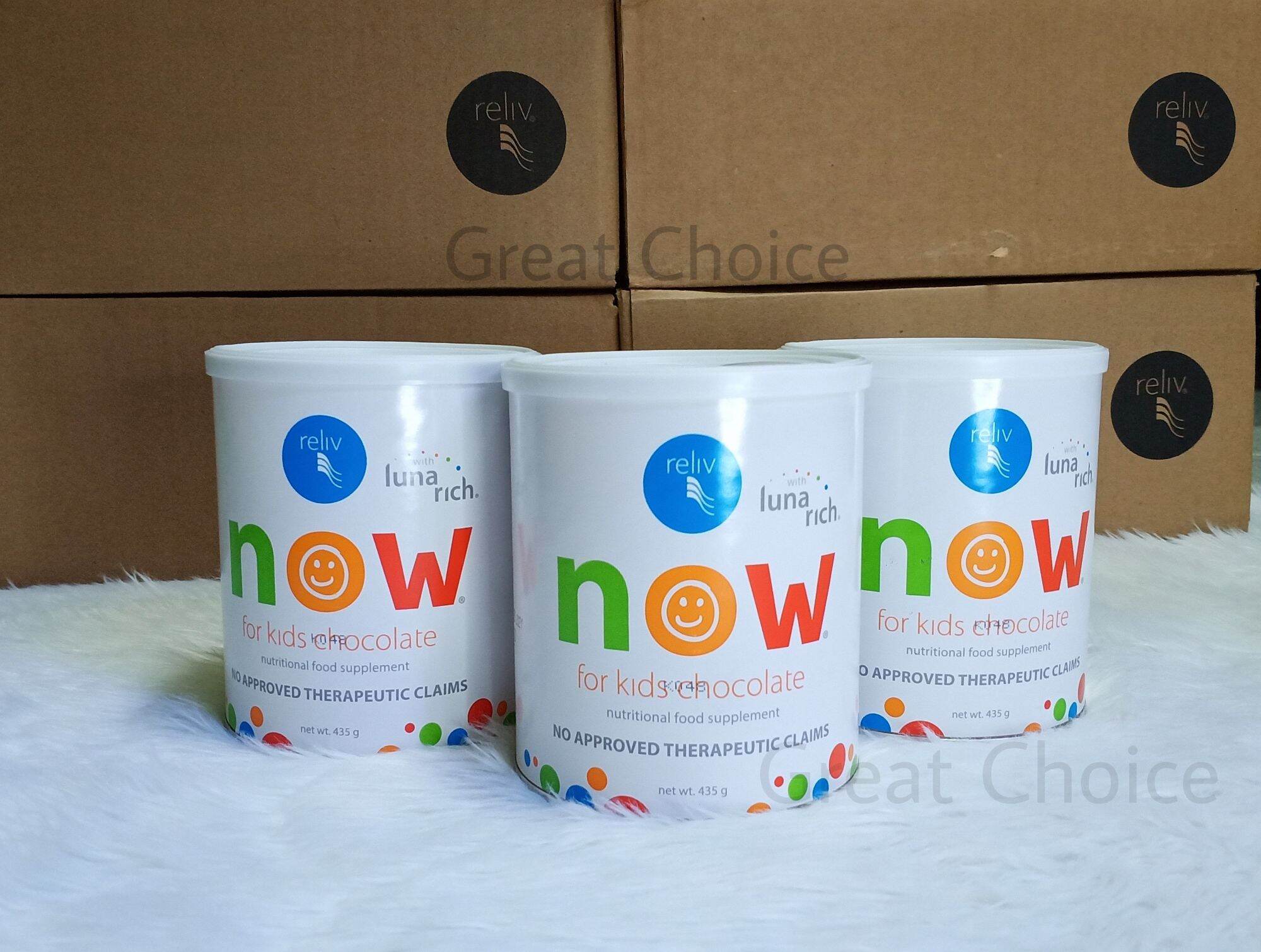 Reliv Now For Kids Vanilla and Choco Reliv-100% Original | Lazada PH