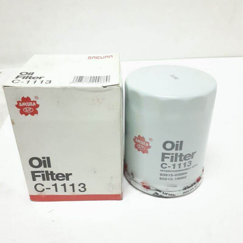 SAKURA OIL FILTER C-1113 TOYOTA 4A/1AZ/2AZ | Lazada PH