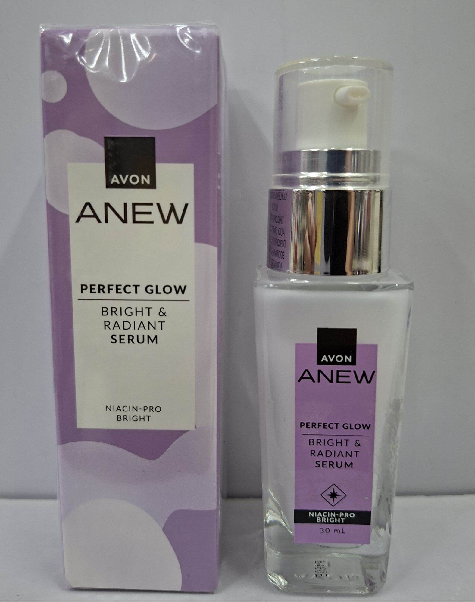 AVON ANEW PERFECT GLOW BRIGHT AND RADIANT NIACIN-PRO BRIGHT |SERUM 3OML ...