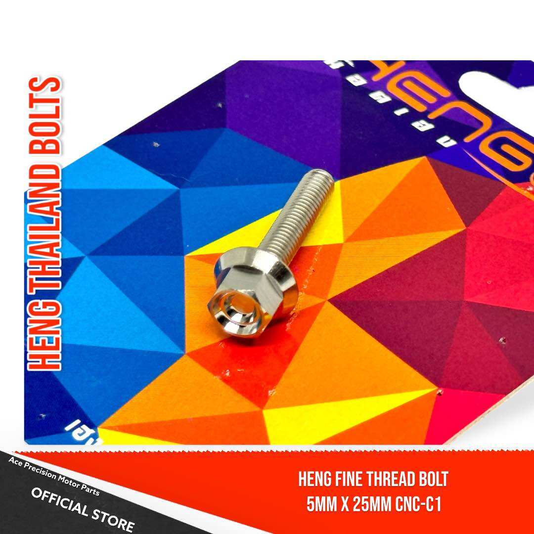 Heng Thai Bolts 5mm X 25mm Fine Thread (Sold Per Piece) | Lazada PH