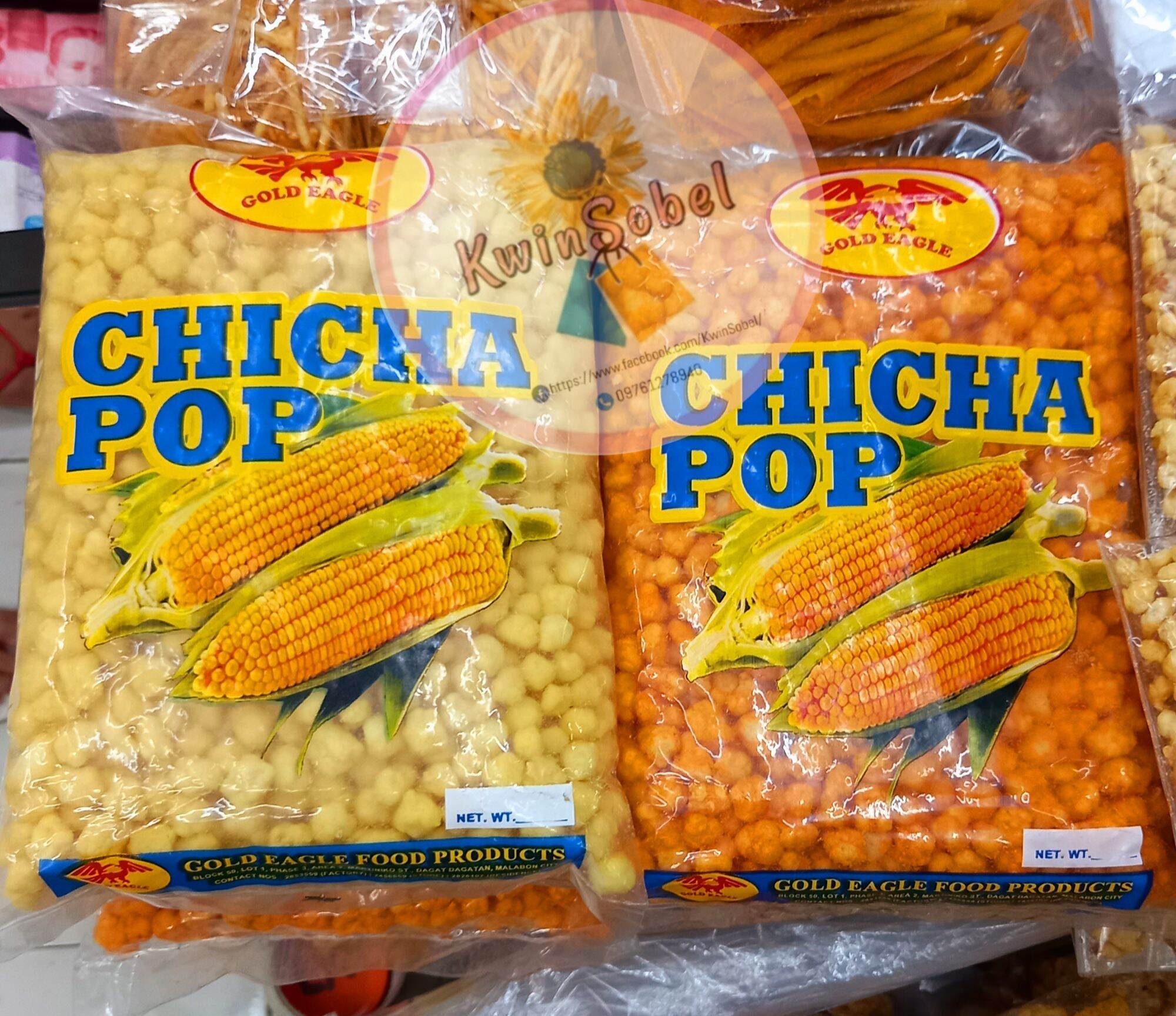 Corn Pops Chicha Pops Sweet Corn, BBQ and Cheese Flavor 500g big pack ...