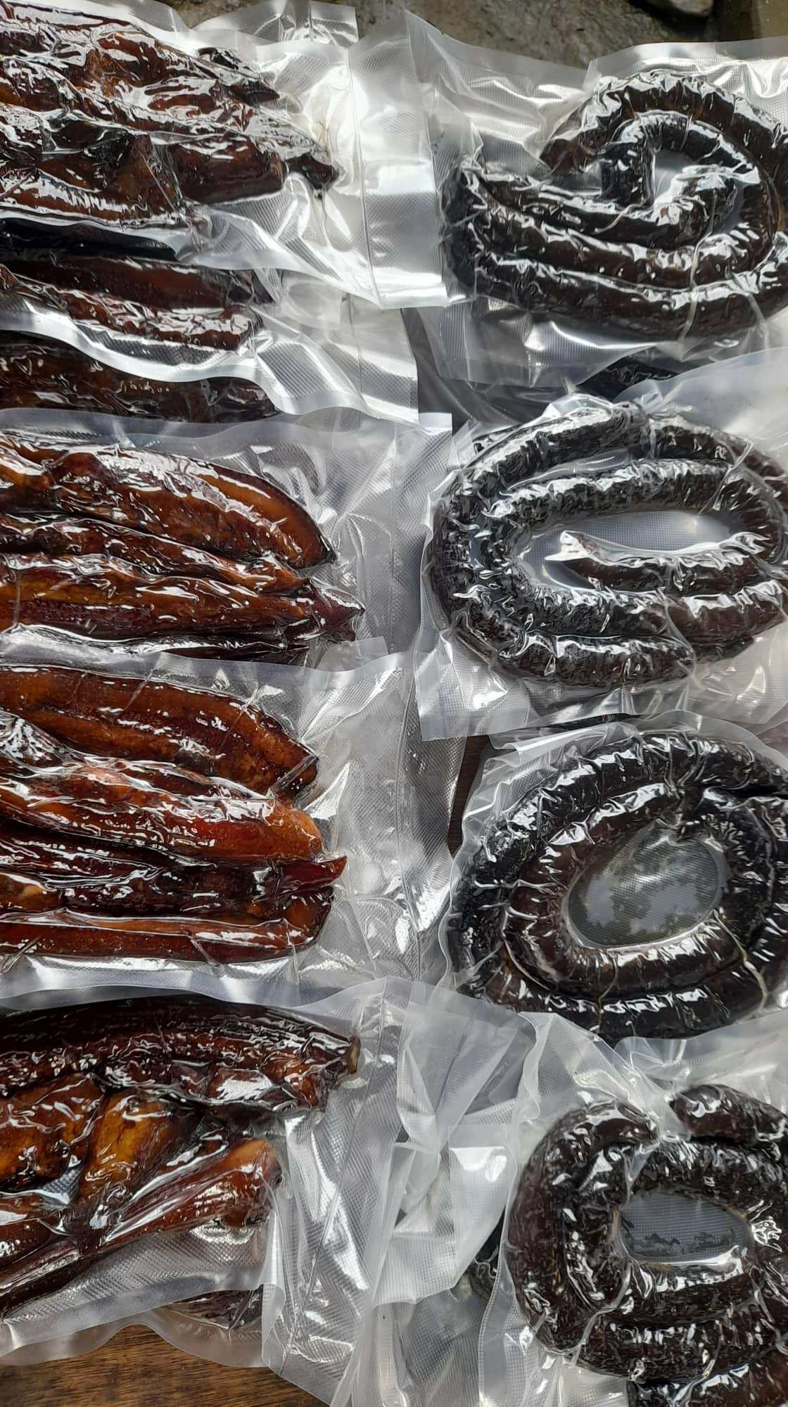 SMOKED BLOOD SAUSAGE OR PINUNEG FROM BAGUIO CITY(250 grams) | Lazada PH