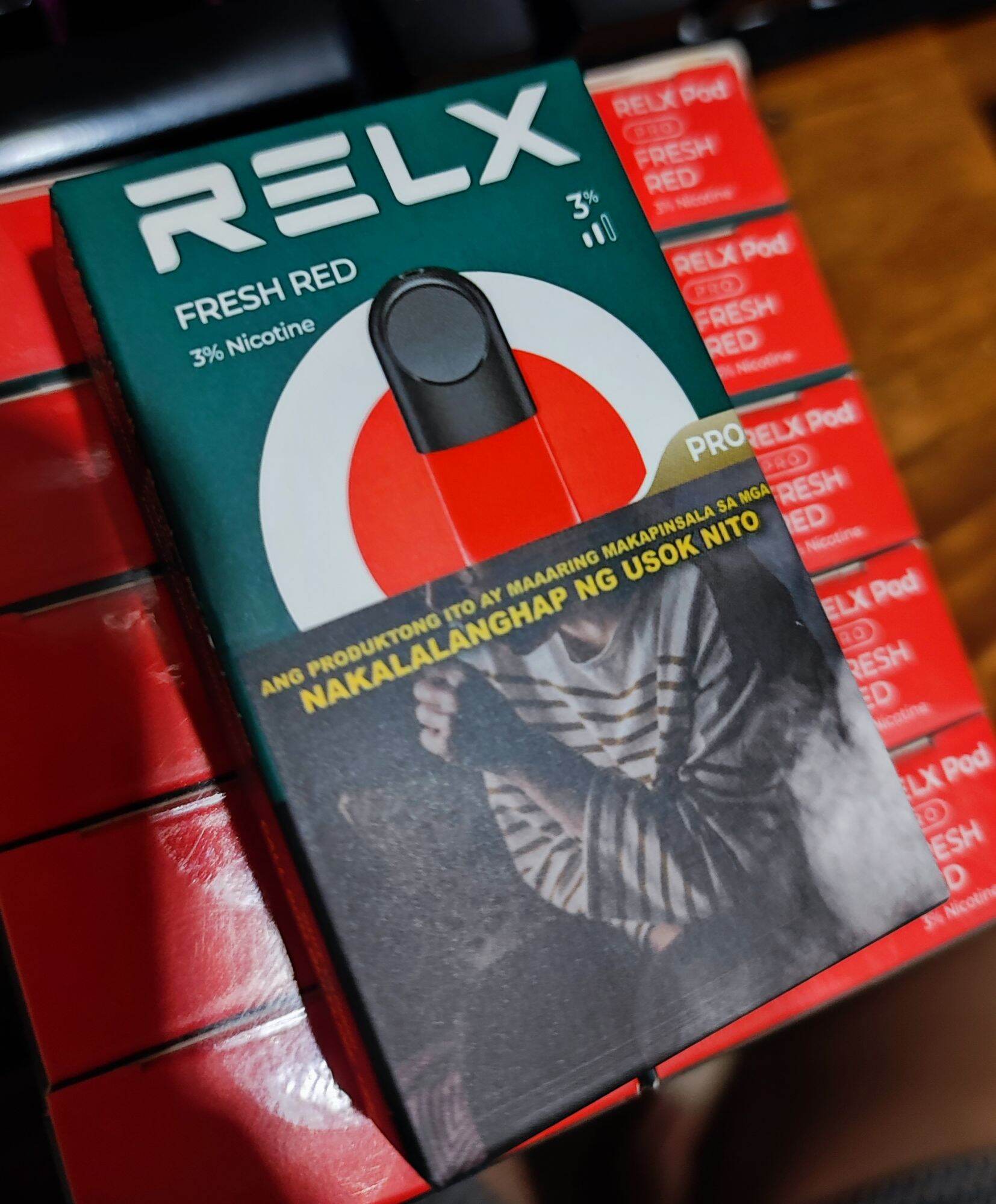 Relx Pod Pro - FRESH RED 1.9ml Authentic | Lazada PH