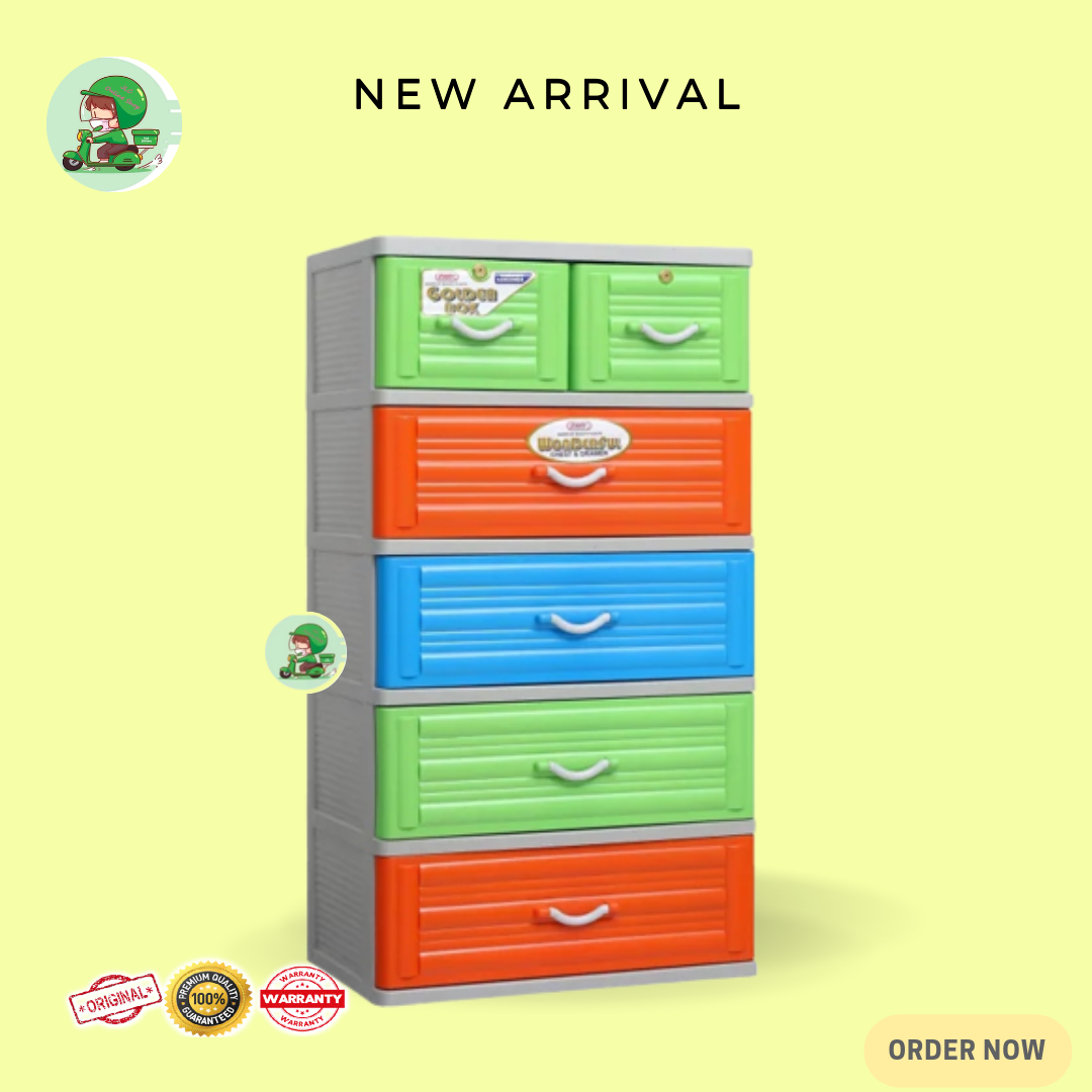 Zooey Wonderful Drawers Colorful Storage drawer | Lazada PH