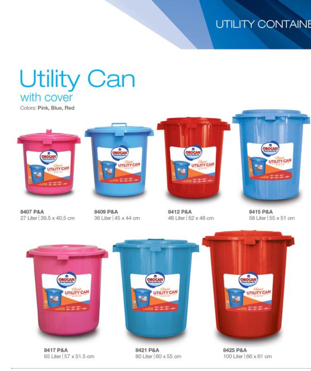 Orocan container, orocan drum custom color available | Lazada PH