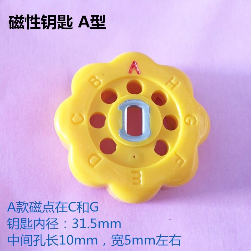 Letter Magnetic Lock Valve Key Magnetic Valve Key ABC Type Letter ...