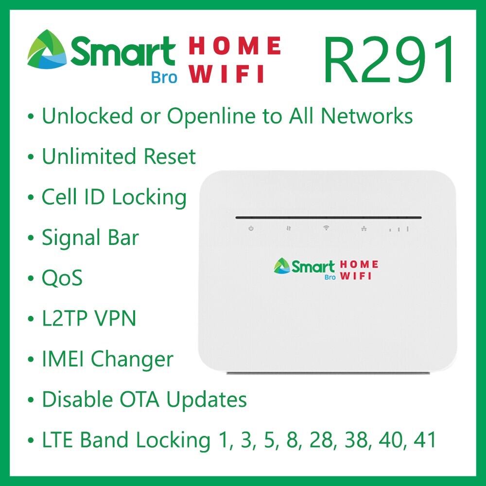 Smartbro R291-4GLTE+CAT6+Openline+8-LTE-Bands | Lazada PH