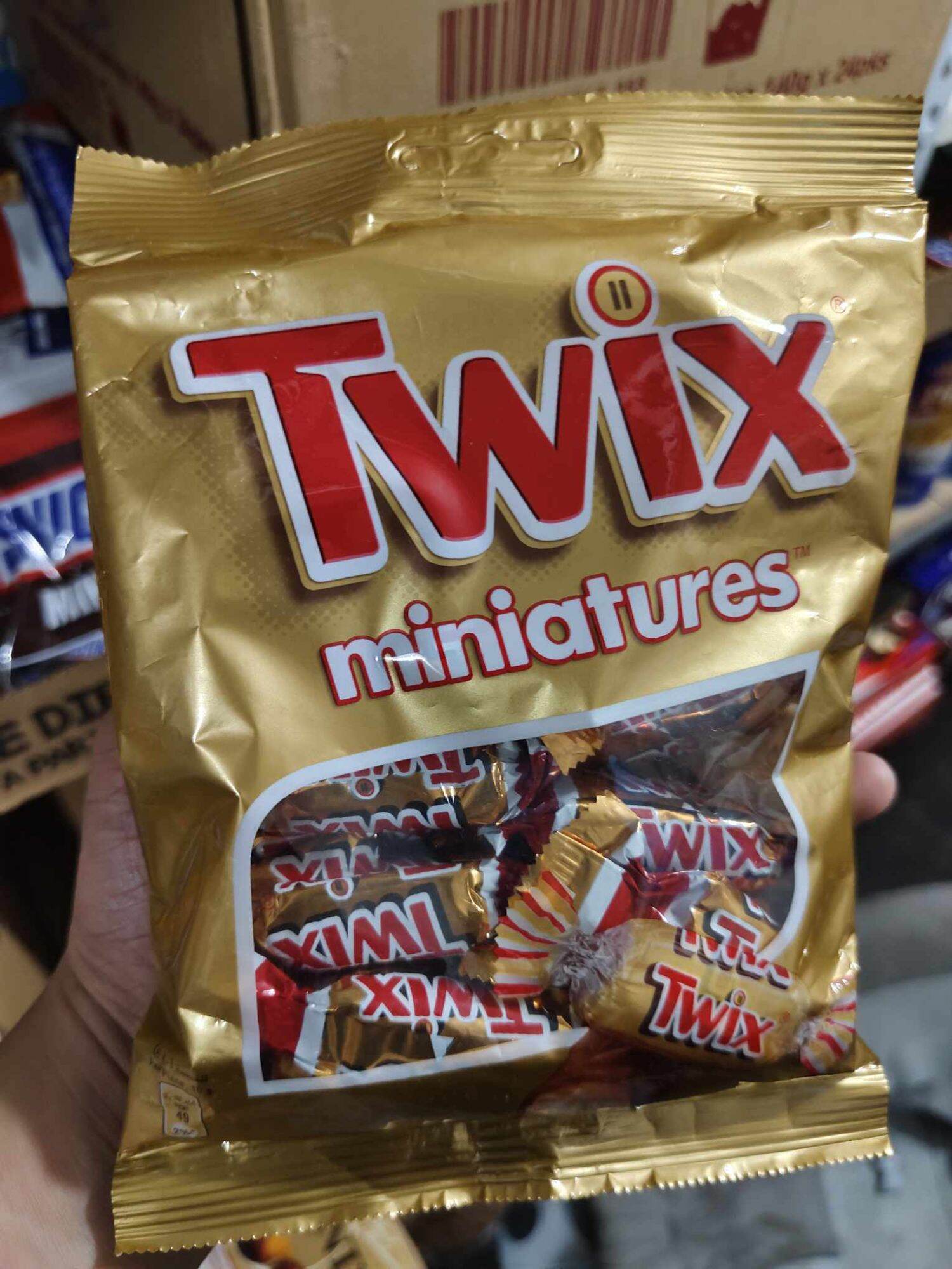 Twix Miniatures Chocolate 150g | Lazada PH