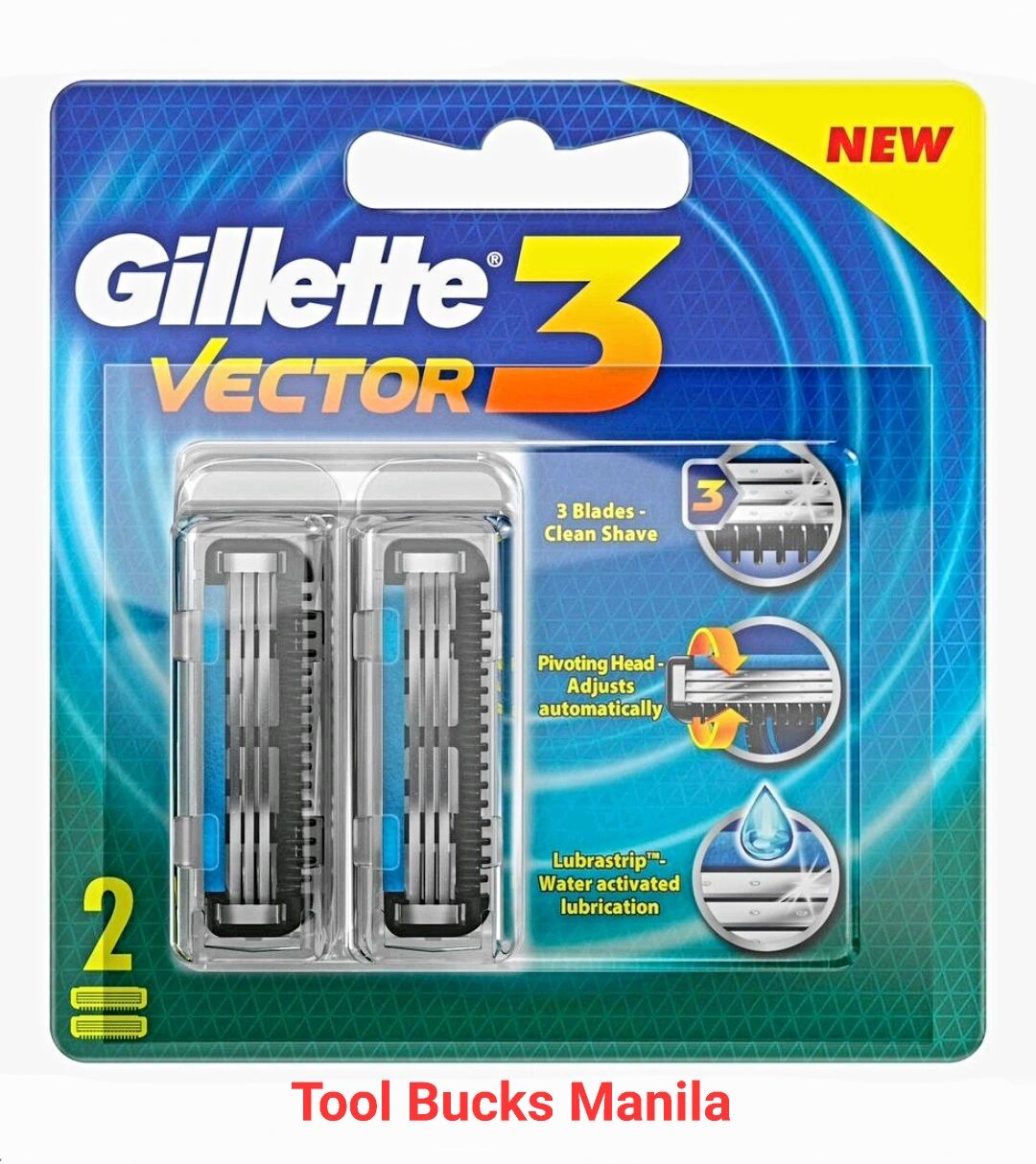 Gillette Vector 3 2 Cartridges | Lazada PH