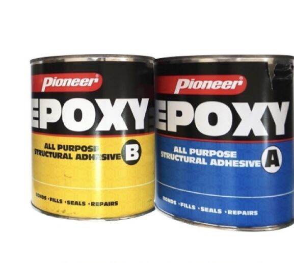 PIONEER EPOXY A & B ALL PURPOSE STRUCTURAL ADHESIVE 1LITER, 1GALLON ...