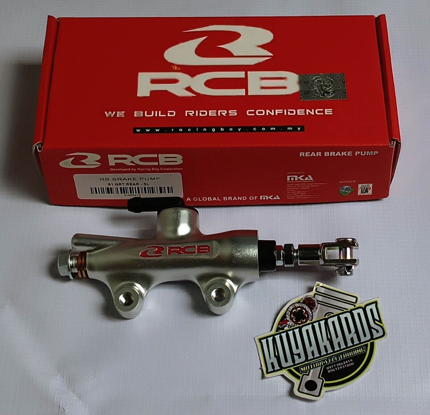 RCB REAR MASTER PUMP GRT FORGE PISTON UNIVERSAL | Lazada PH