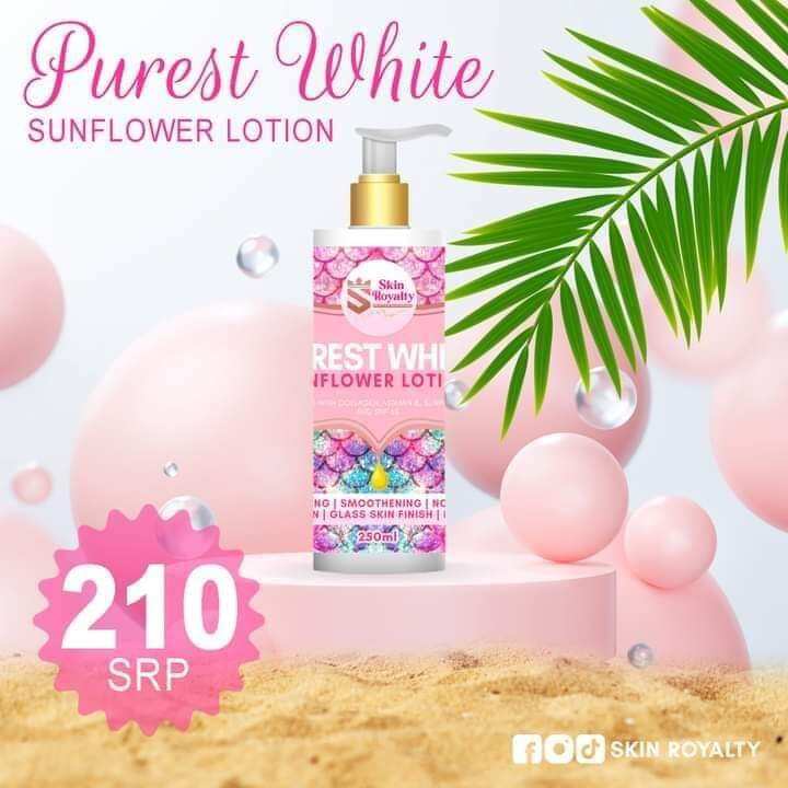 PUREST WHITE SUNFLOWER LOTION by SKIN ROYALTY | Lazada PH