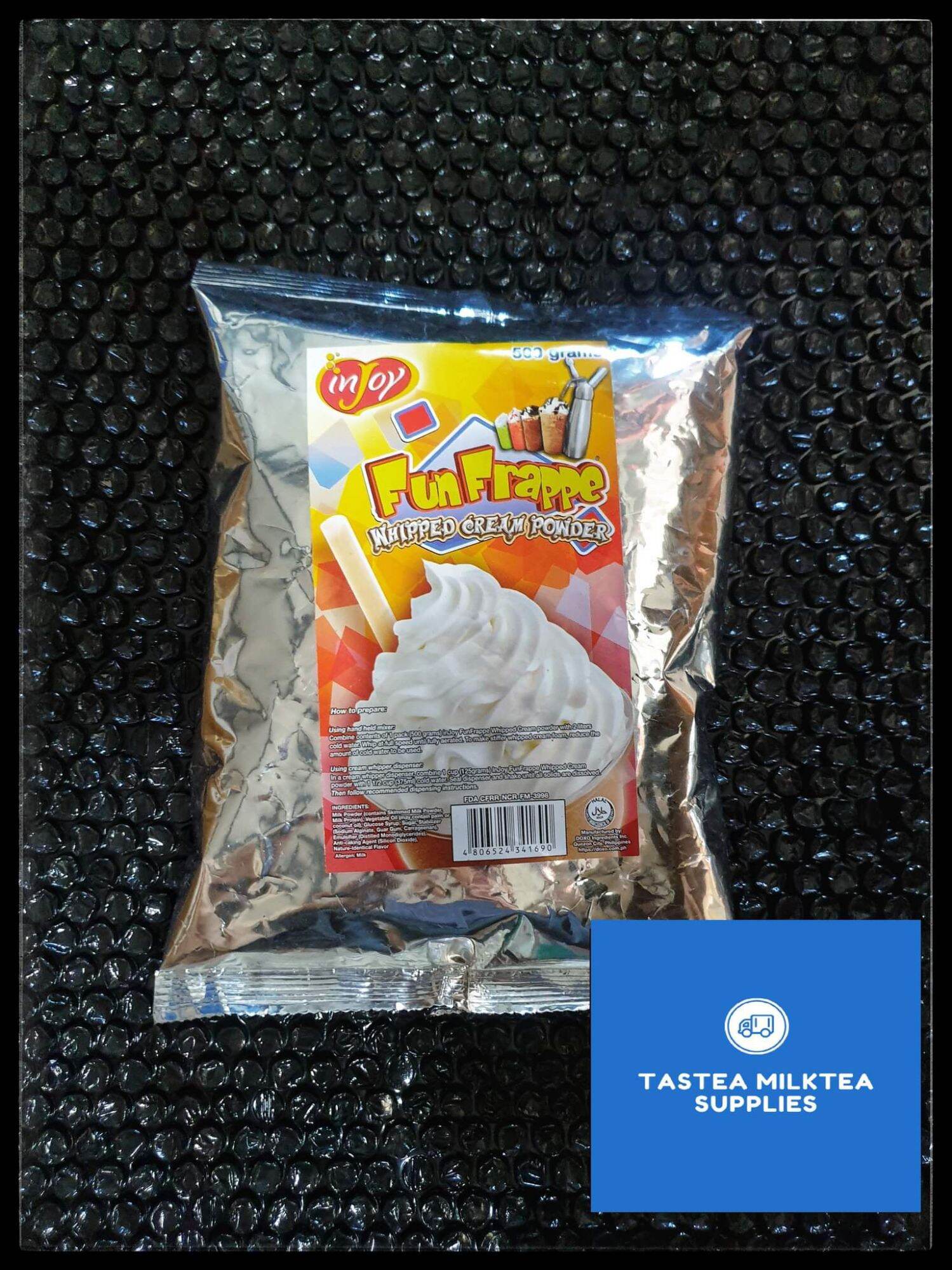 FUNFRAPPE / FUN FRAPPE WHIP CREAM POWDER INJOY BRAND 500 GRAMS - TASTEA ...
