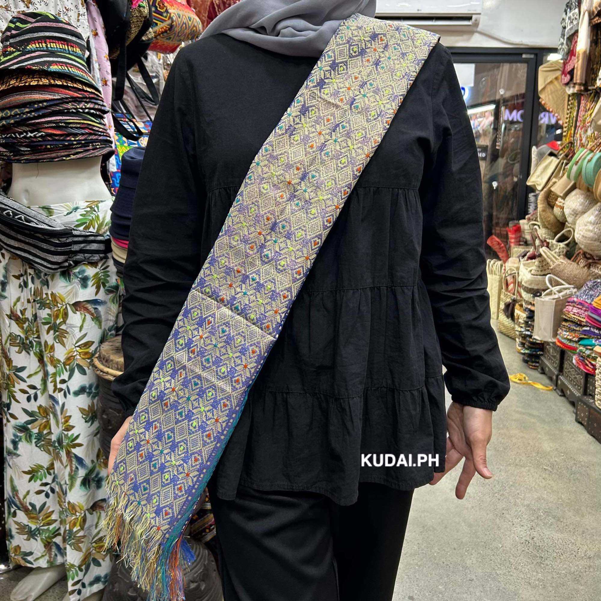 SABLAY Handwoven Weave Alampay / Runner Sash / Ethnic Costume ...