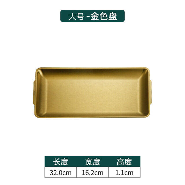Outdoor 304 Stainless Steel Barbecue Plate Barbecue Tray Tableware Bowl ...