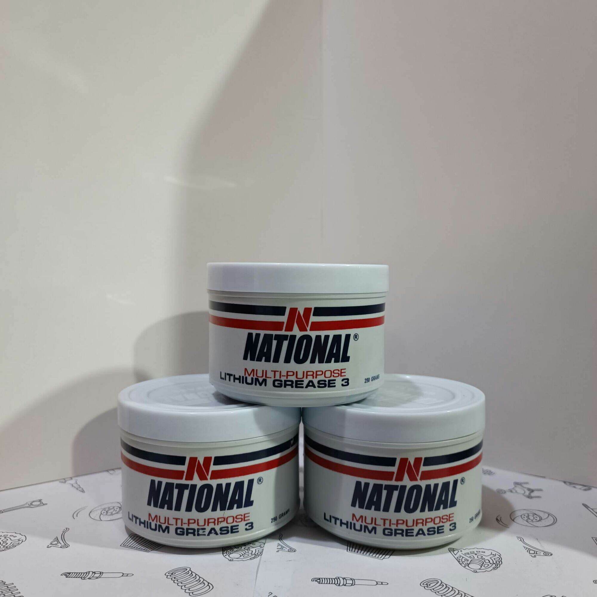 NATIONAL MULTI-PURPOSE LITHIUM GREASE 3 (250grams) | Lazada PH