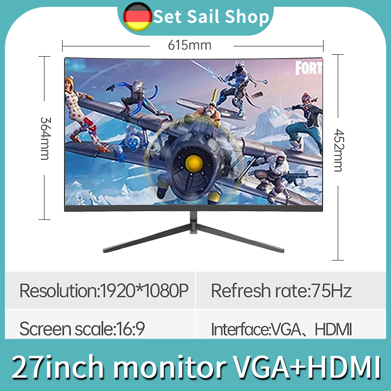 monitor for pc gaming monitor computer monitor 19 22 24 27 inch monitor ...