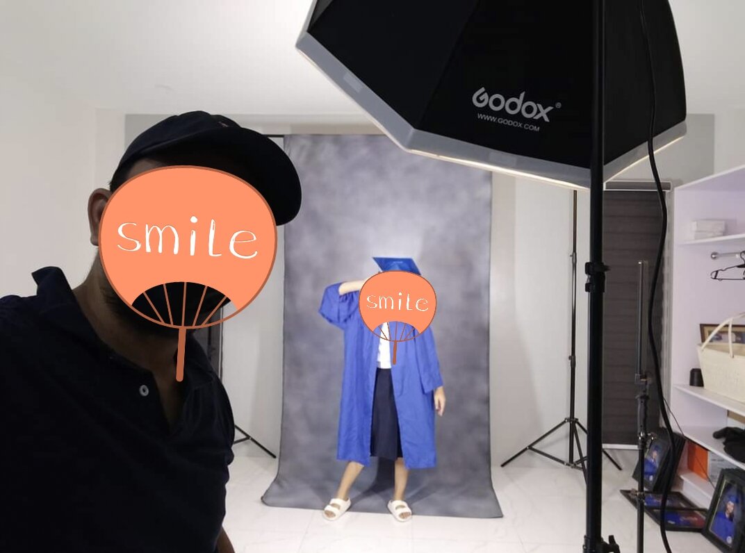 Gray Backdrop/Studio Backdrop/ Graduation Backdrop | Lazada PH