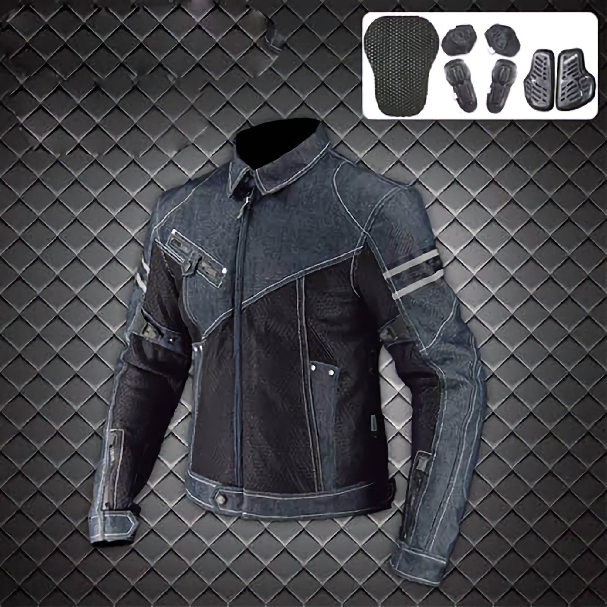 KOMINE JK006 classic denim fullypadded mesh motorcycle jacket | Lazada PH