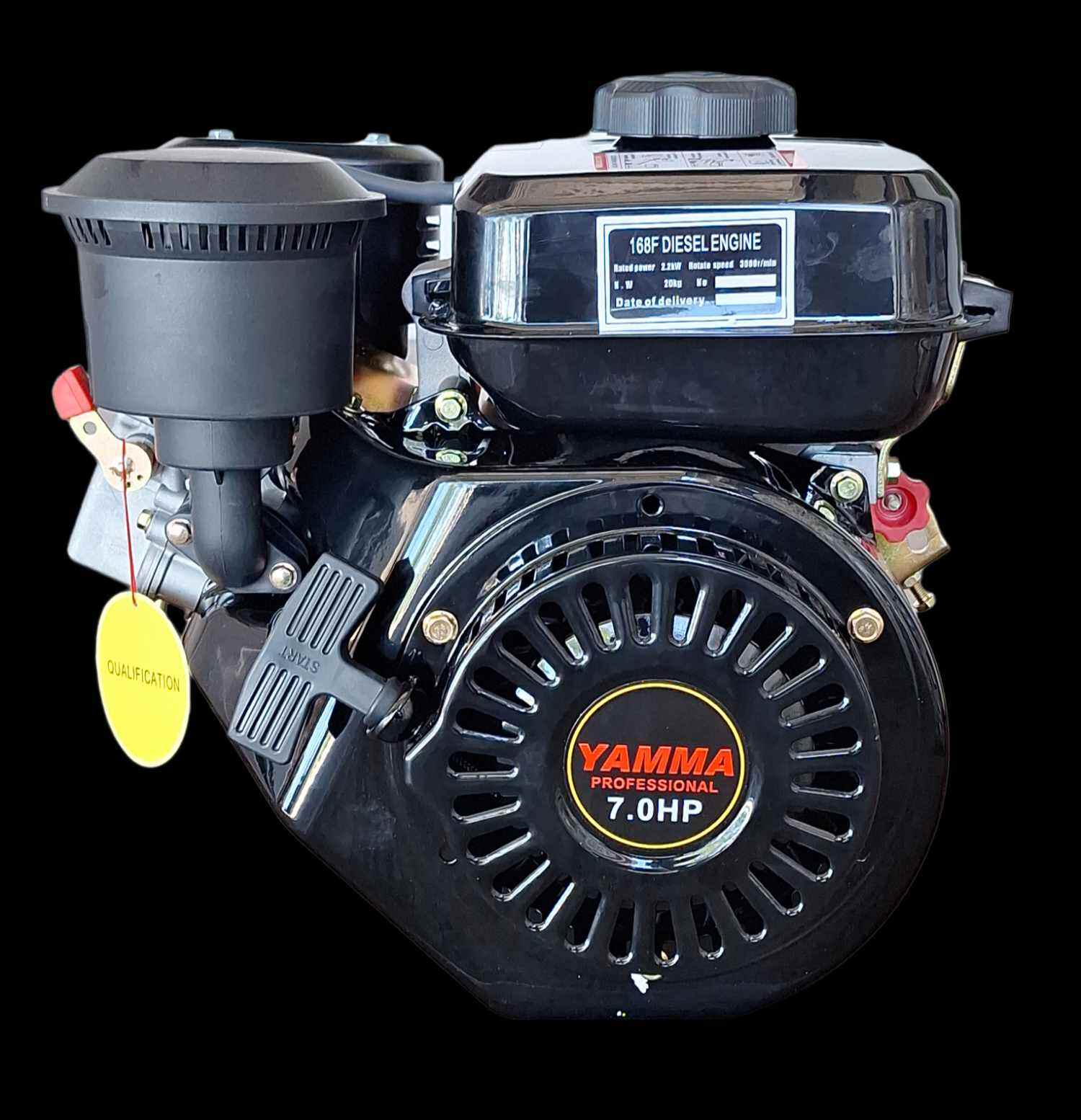 YAMMA DIESEL ENGINE 7HP 168FD AIRCOOLED DIESEL ENGINE | Lazada PH