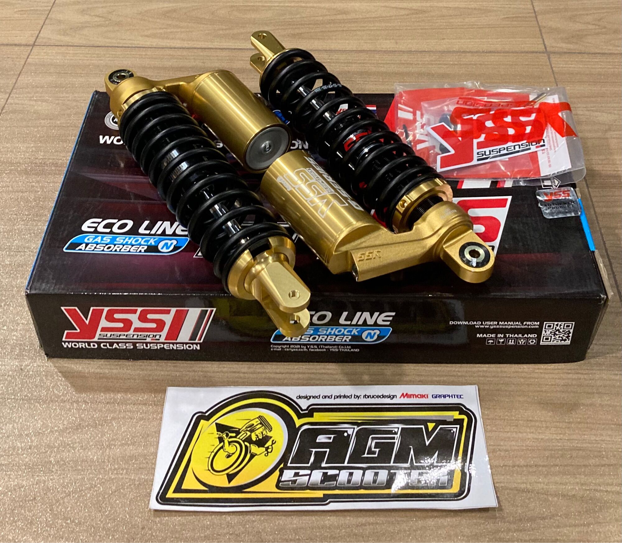 Yss Gseries Gold Edition for Aerox 305mm | Lazada PH