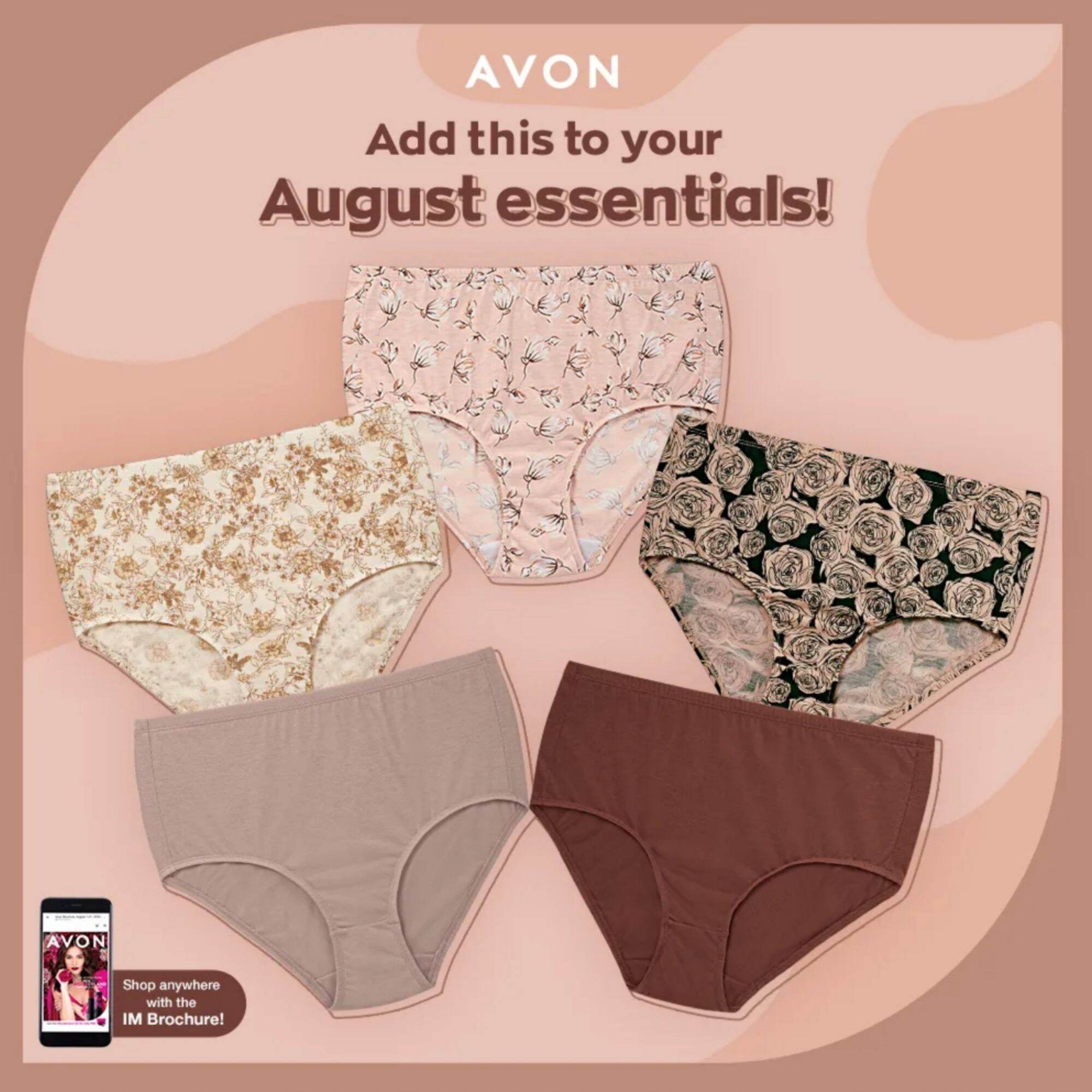 Avon Cathy Maxi Panty 5 In 1 Pack Lazada Ph