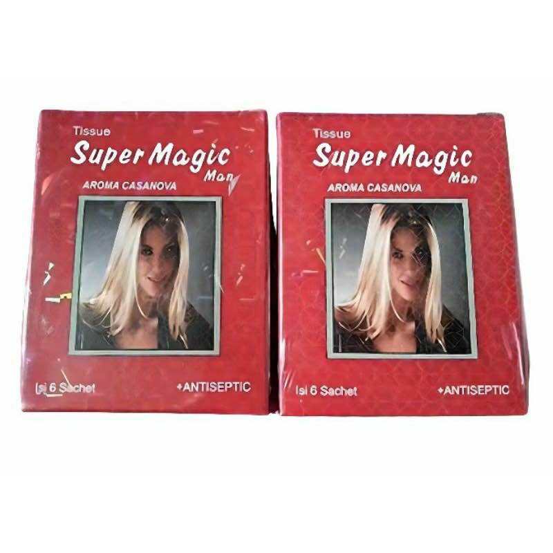 SUPER MAGIC TISSUE ANTISEPTIC FOR MEN 100% Original | Lazada PH