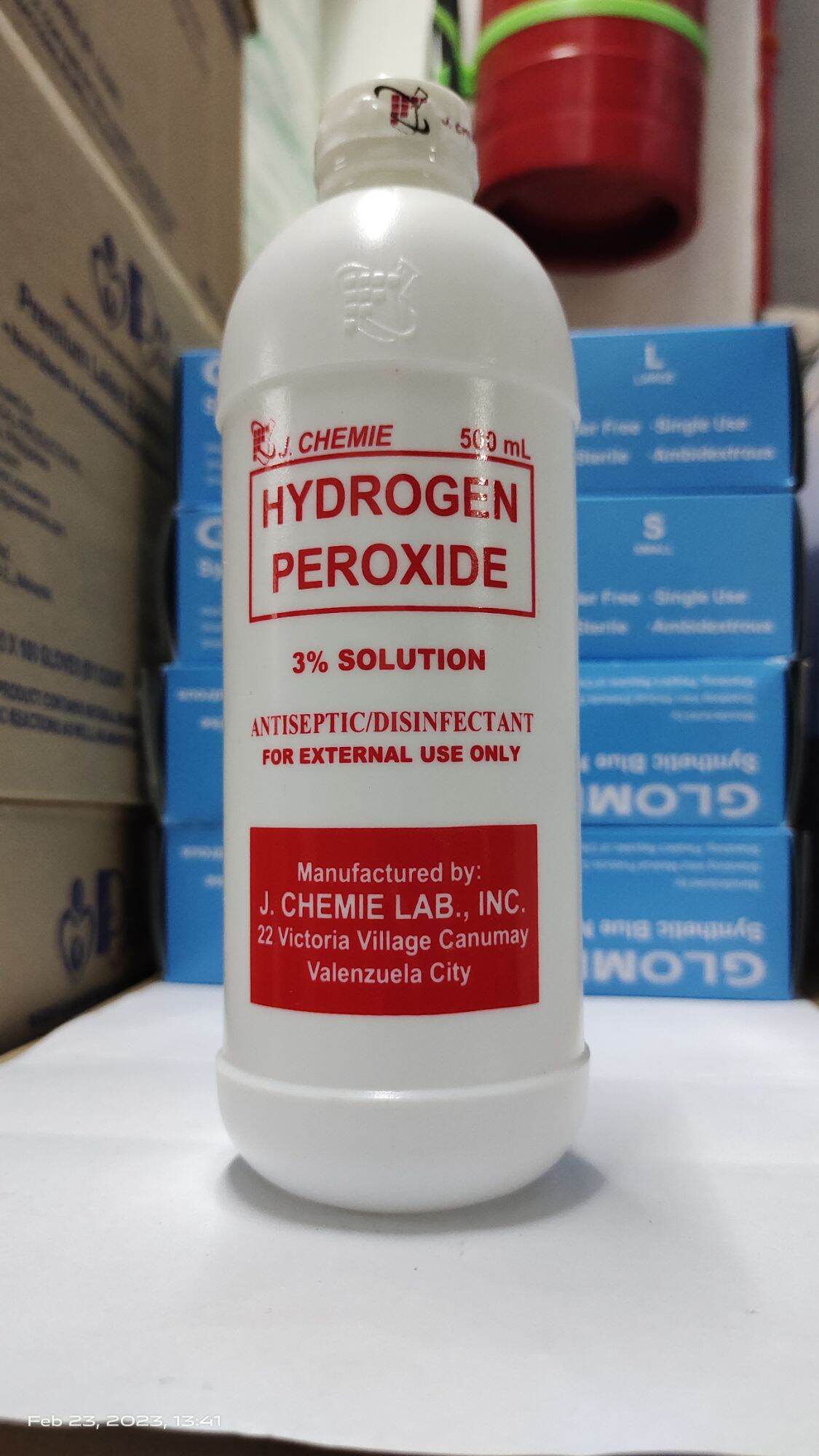 Hydrogen peroxide 3%solution j.chemie 1 Liter & 500ml | Lazada PH