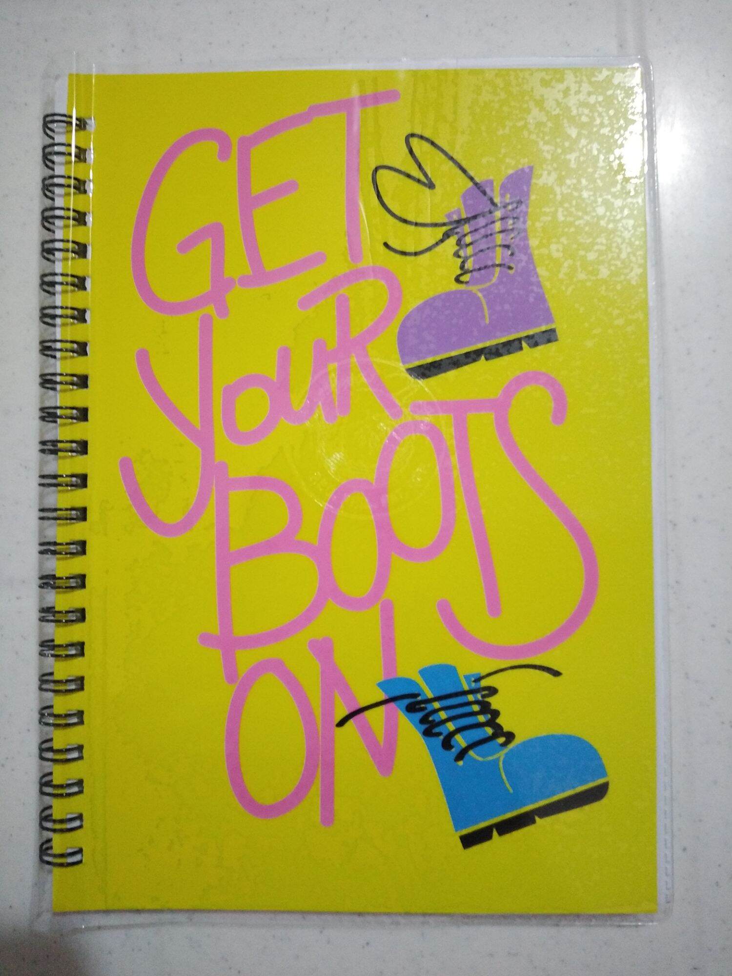 NEW ARRIVAL TODAY CATTLEYA NOTEBOOK WITH PLASTIC COVER AA-012 80 SHEETS ...
